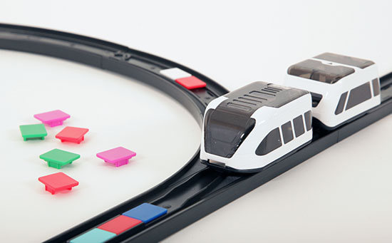 Intelino: educational and programmable trains